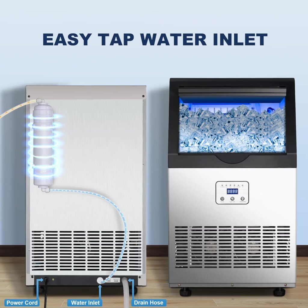 100 LBS ICE MACHINE UNDER COUNTER/TABLE TOP BRAND NEW – Used Equipment